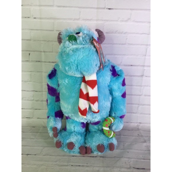 Disney | Toys | Gemmy Disney Pixar Monsters Inc Sulley Christmas Plush ...